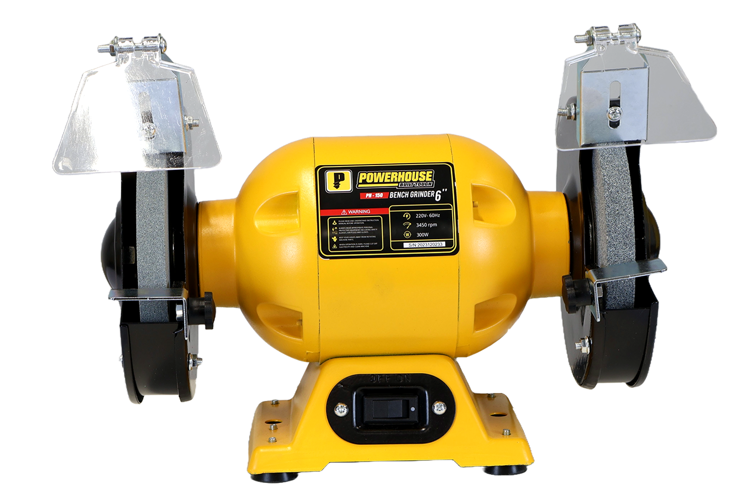 Bench Grinder 300W 6" – Powerhouse Tools