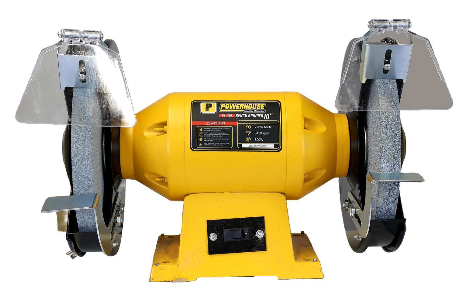 Bench Grinder 800W 10" – Powerhouse Tools