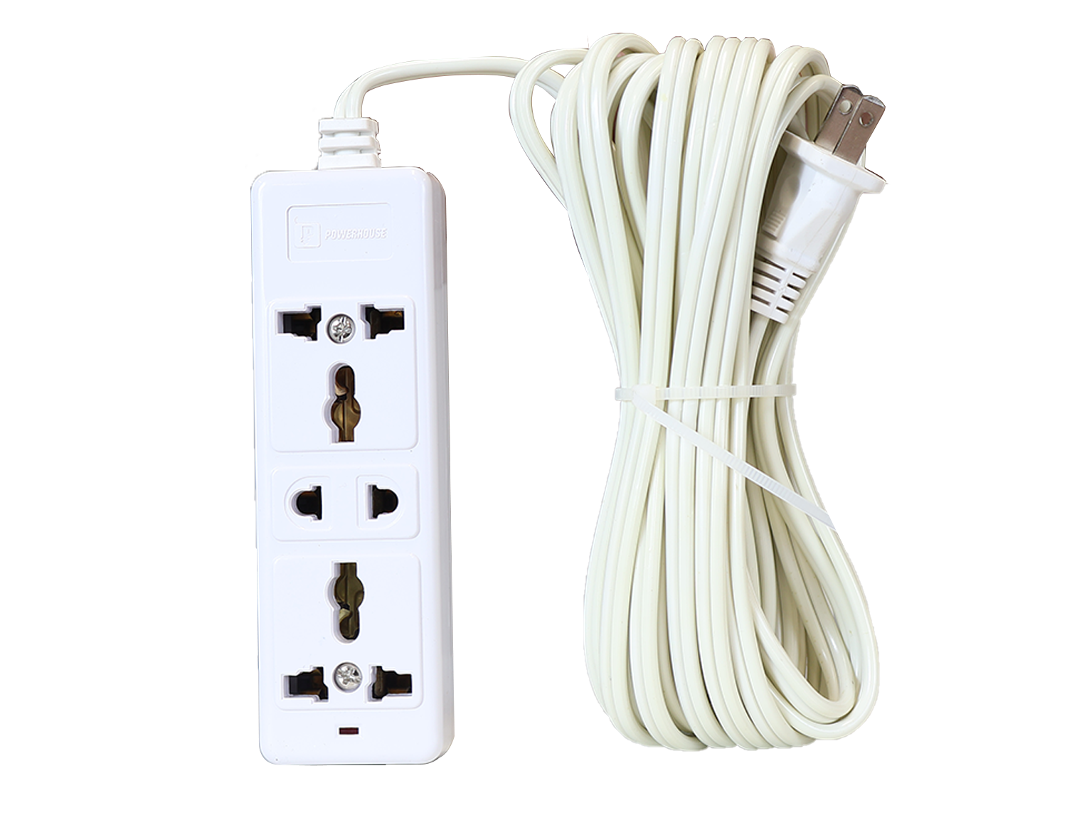 3-Gang Universal Outlet 6 Meters Extension Cord – Powerhouse Tools