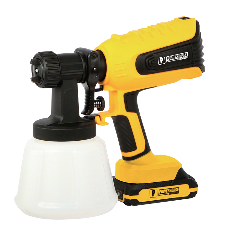 BARE UNIT BRUSHLESS SPRAY GUN - PH-20V-WLPROCSG-XBL-BU – Powerhouse Tools
