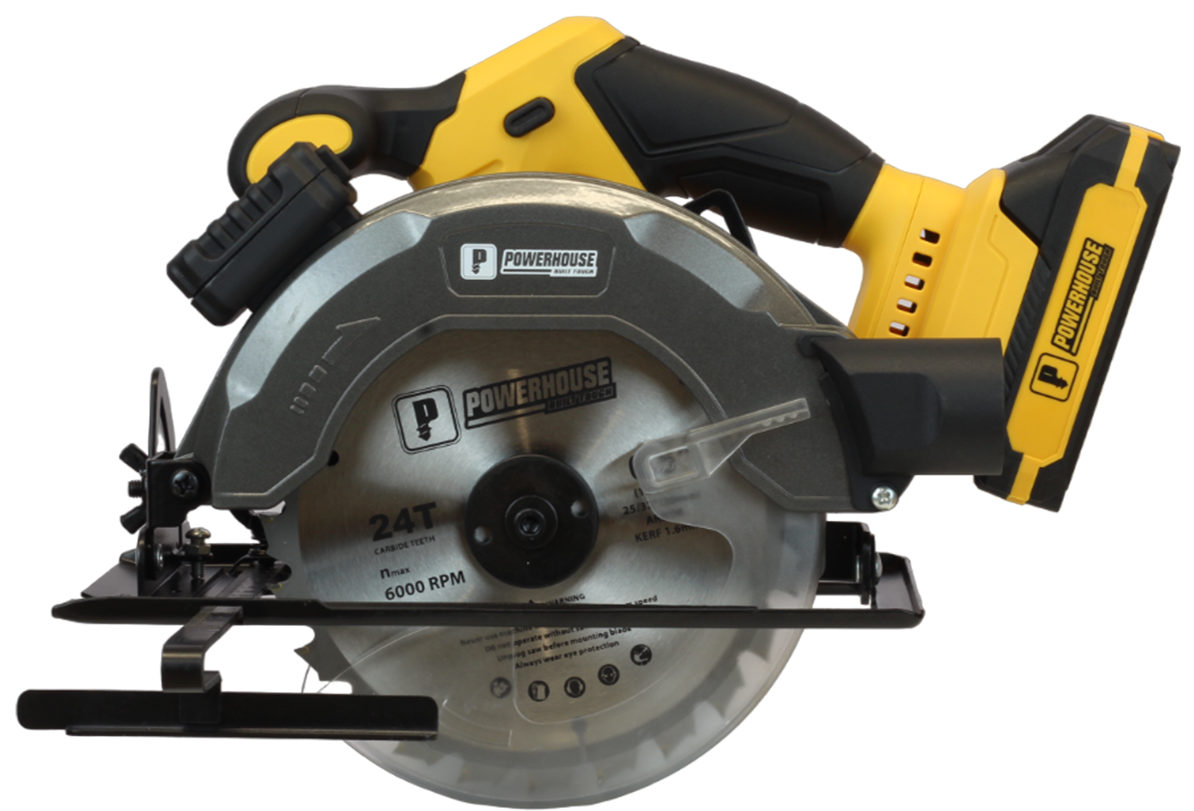 20V Cordless Circular Saw with Laser Guide [Bare Unit] – Powerhouse Tools