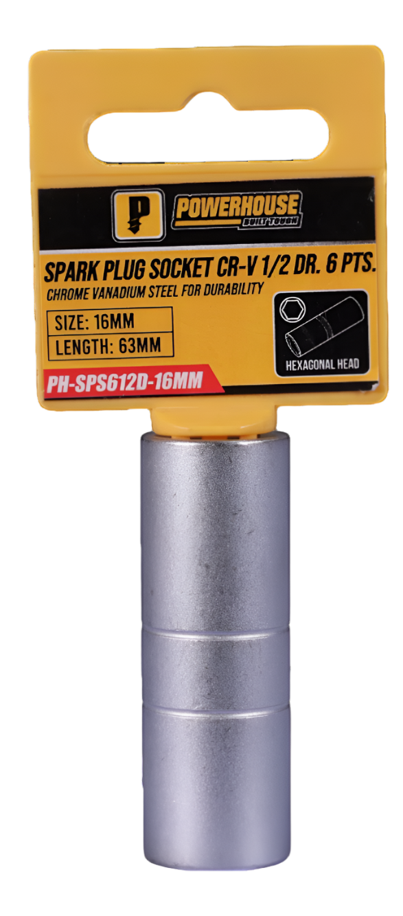 Spark Plug Socket Nut CRV 6 Points 1/2 Drive – Powerhouse Tools