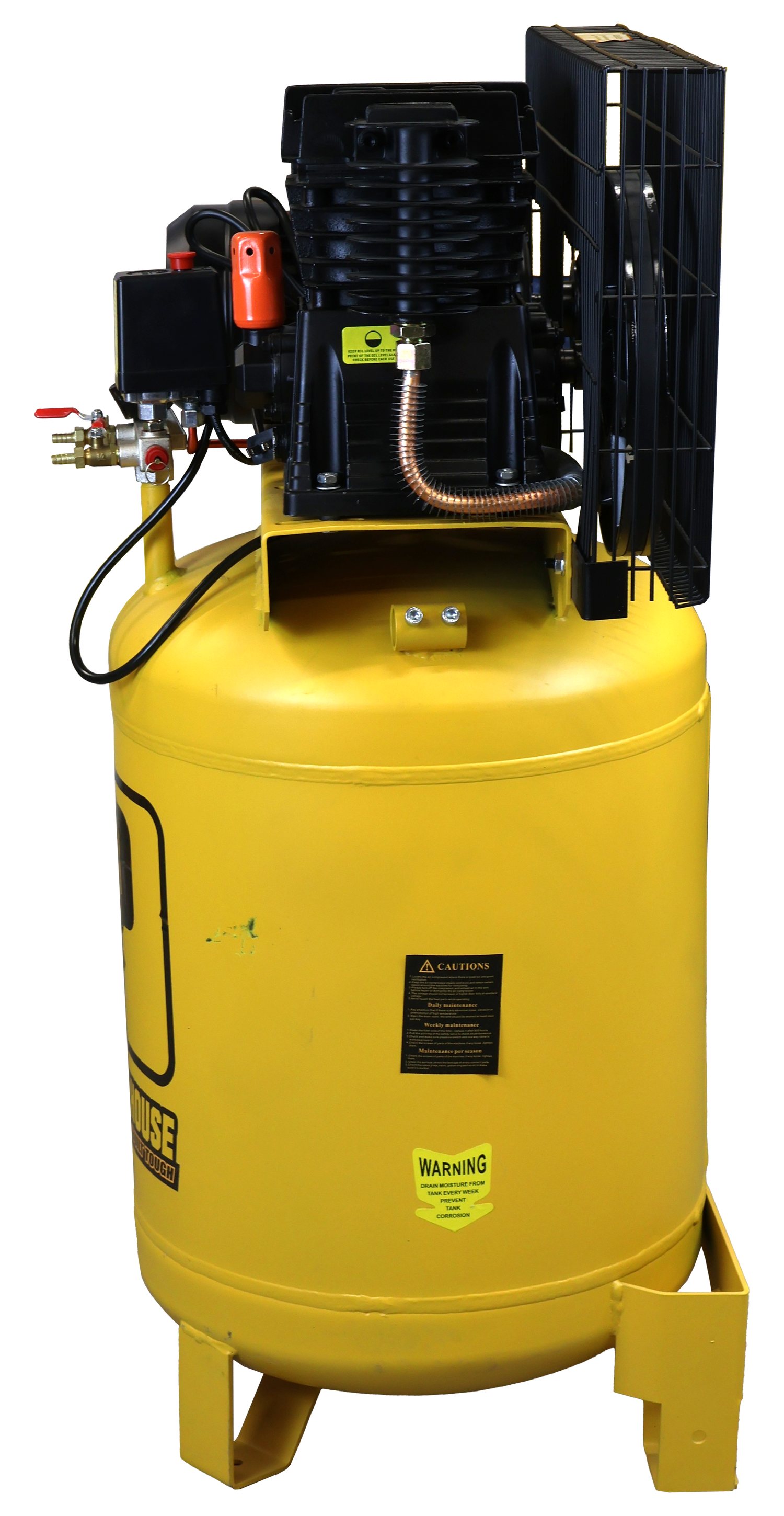 Vertical Air Compressor 100L 2HP – Powerhouse Tools