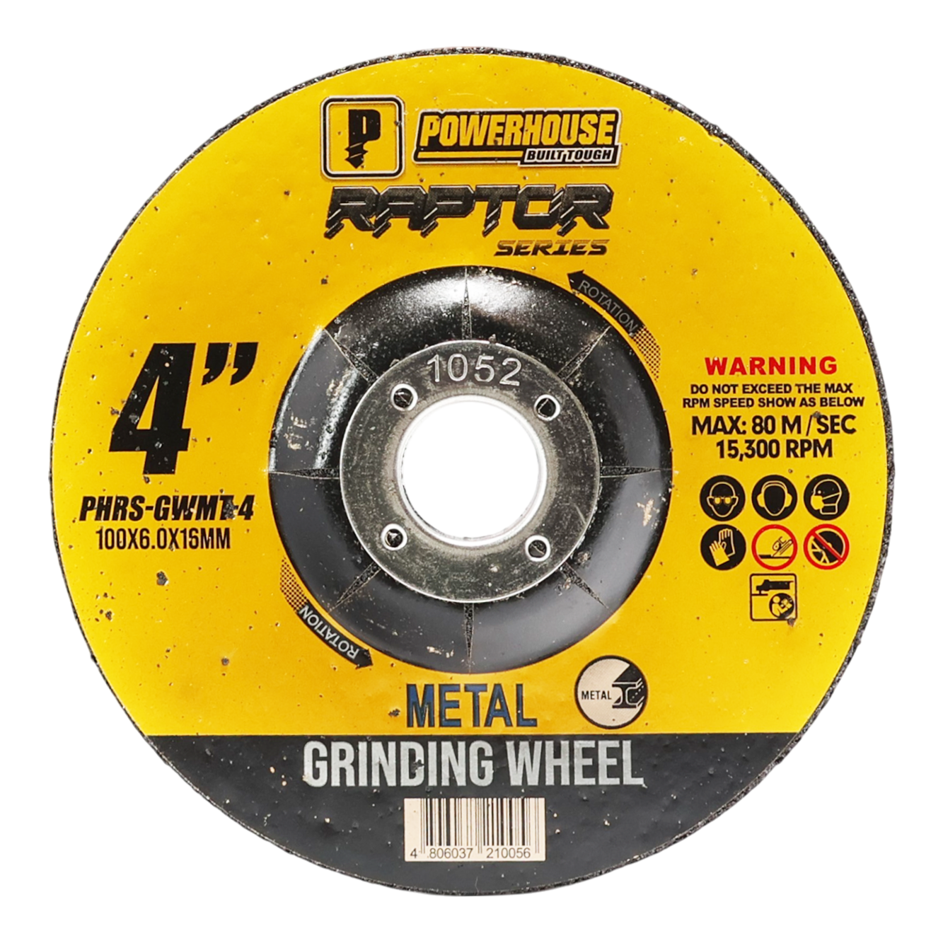 Abrasive Grinding Wheel 4" Raptor Series – Powerhouse Tools