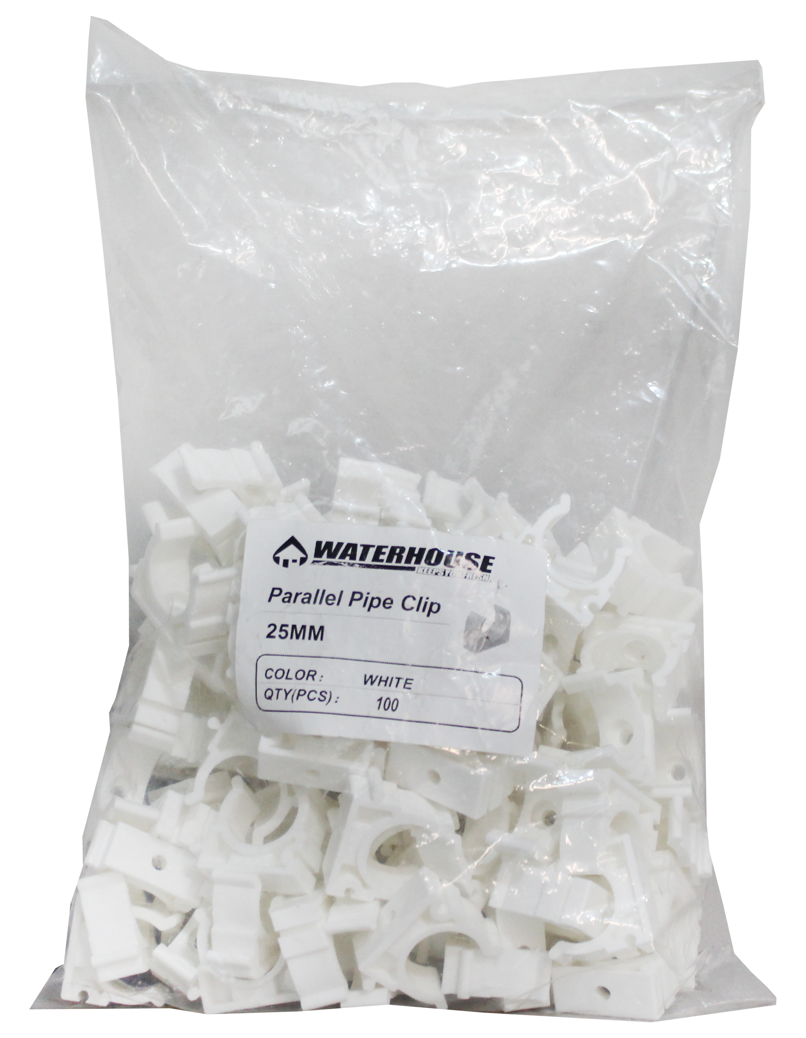 PPR Parallel Clip 20mm (1/2"), 25mm (3/4") to 32mm (1") – Powerhouse Tools