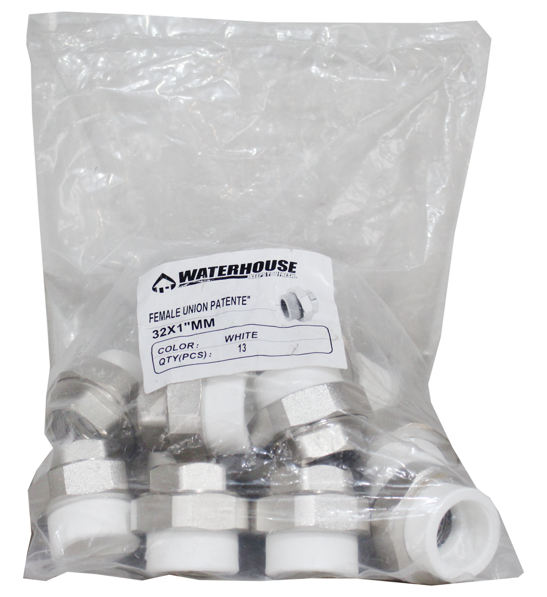 PPR Female Union Patente (20mm x 1/2" to 63mm x 2") – Powerhouse Tools