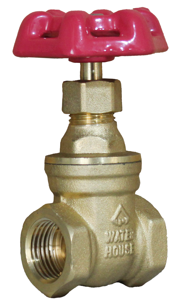 Brass Gate Valve 1/2" (275g) – Powerhouse Tools