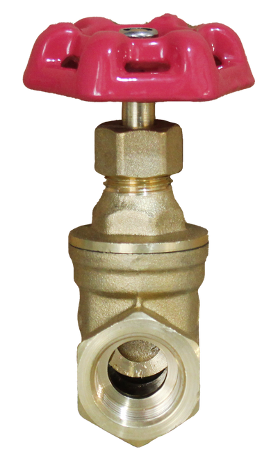 Brass Gate Valve 1/2" (275g) – Powerhouse Tools