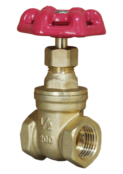 Brass Gate Valve 1/2" (275g) – Powerhouse Tools