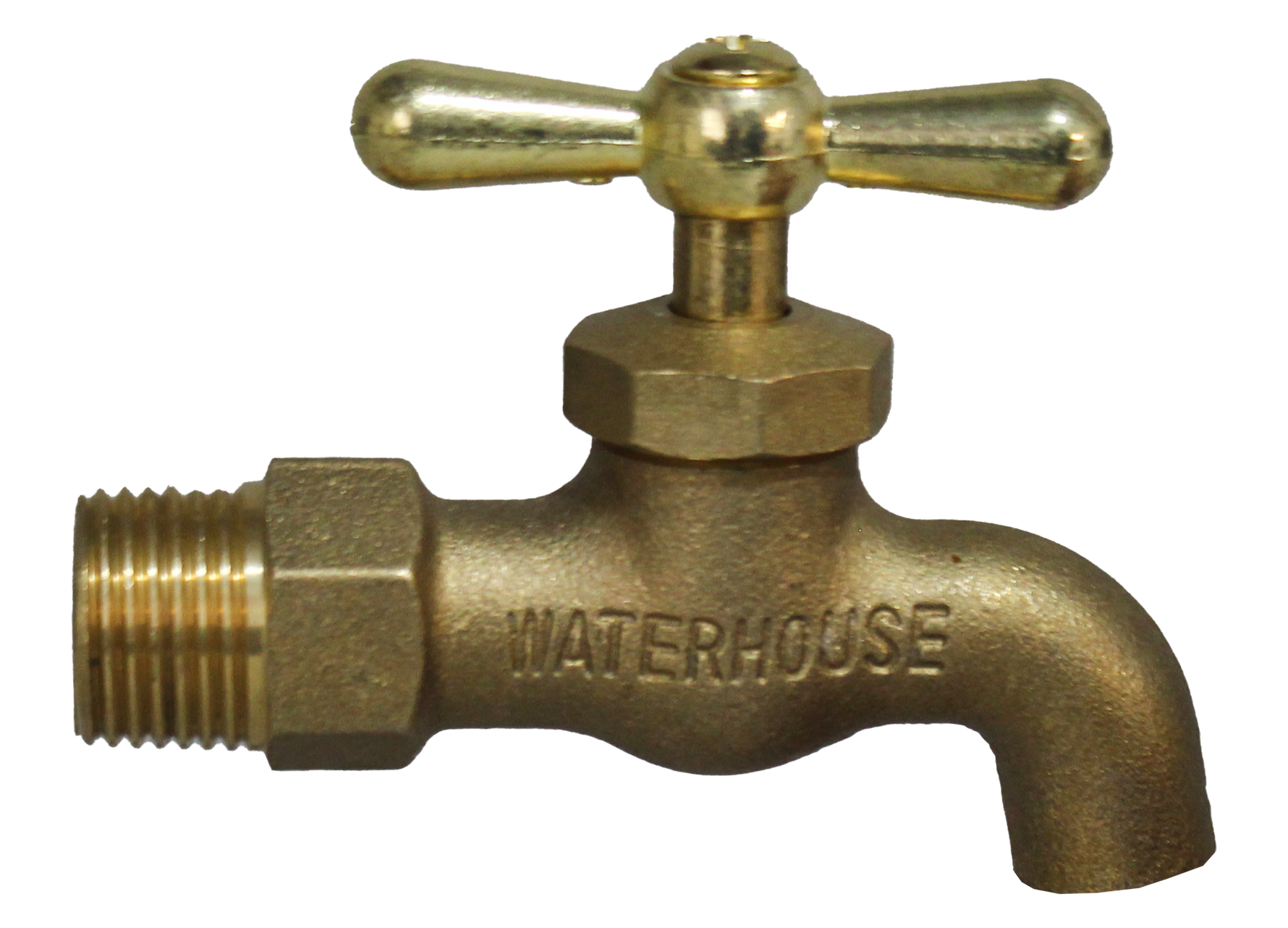 Brass Faucet Hose Bibb 1/2" – Powerhouse Tools