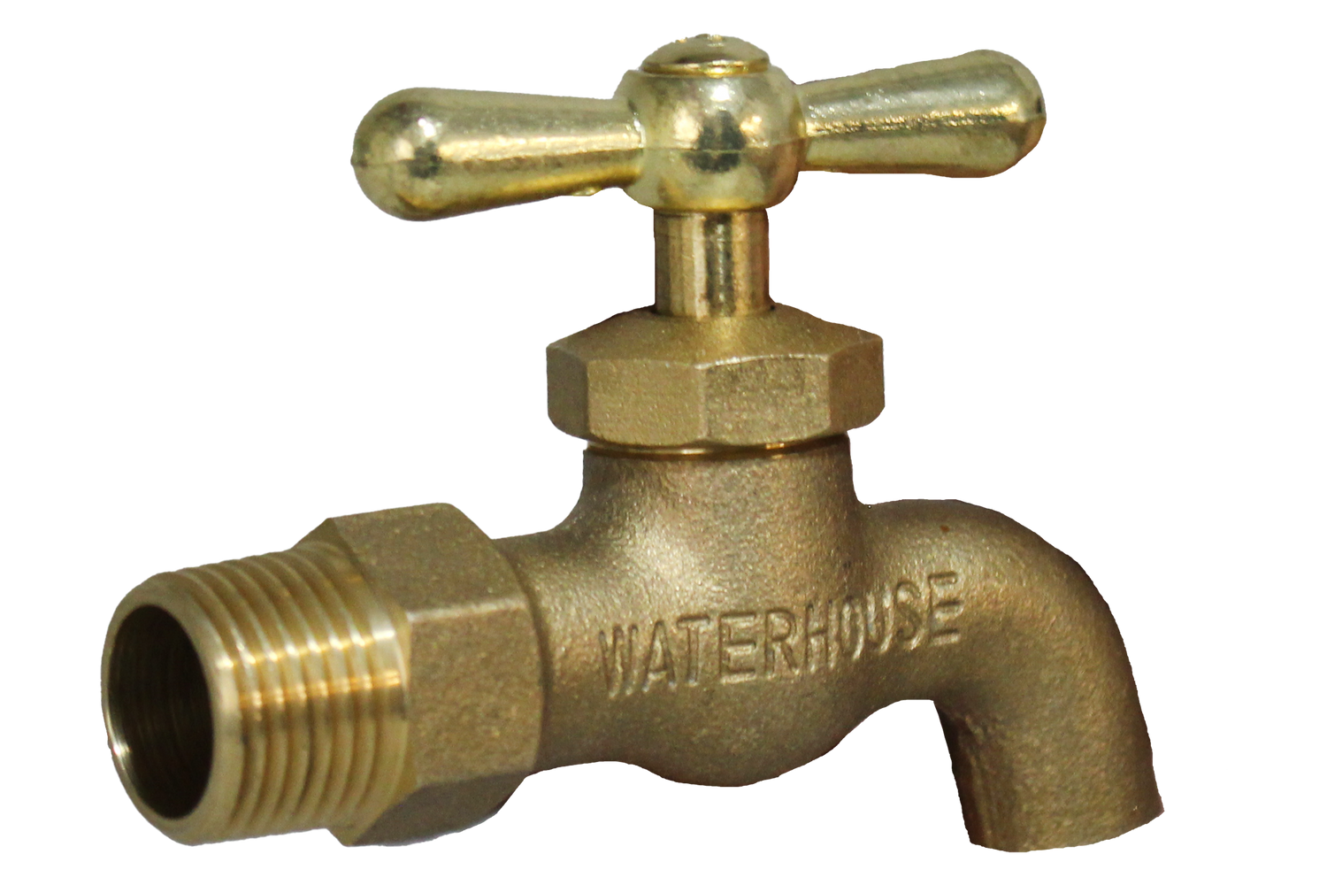 Brass Faucet Hose Bibb 1/2" – Powerhouse Tools