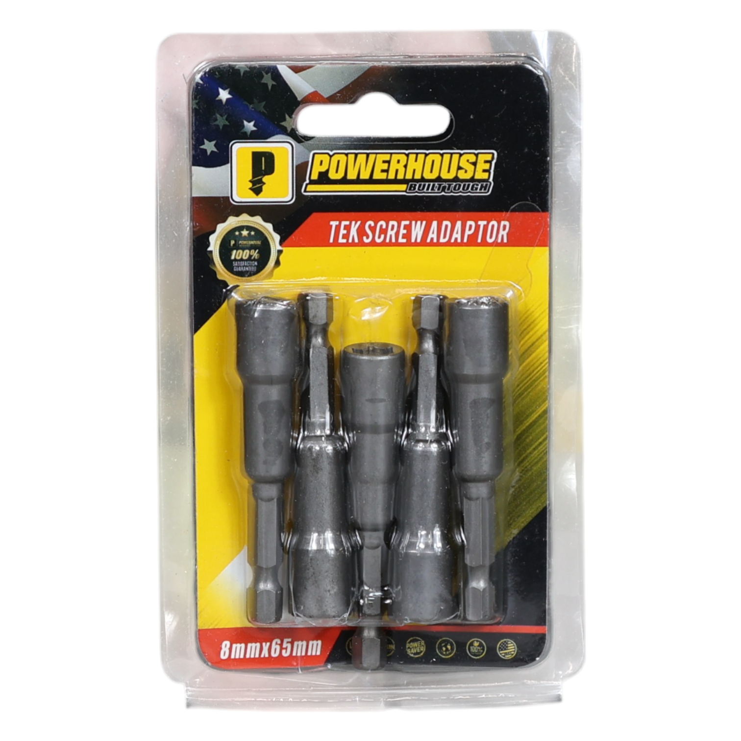 Tek Screw Adaptor with Magnet (8 MM X 65MM) – Powerhouse Tools