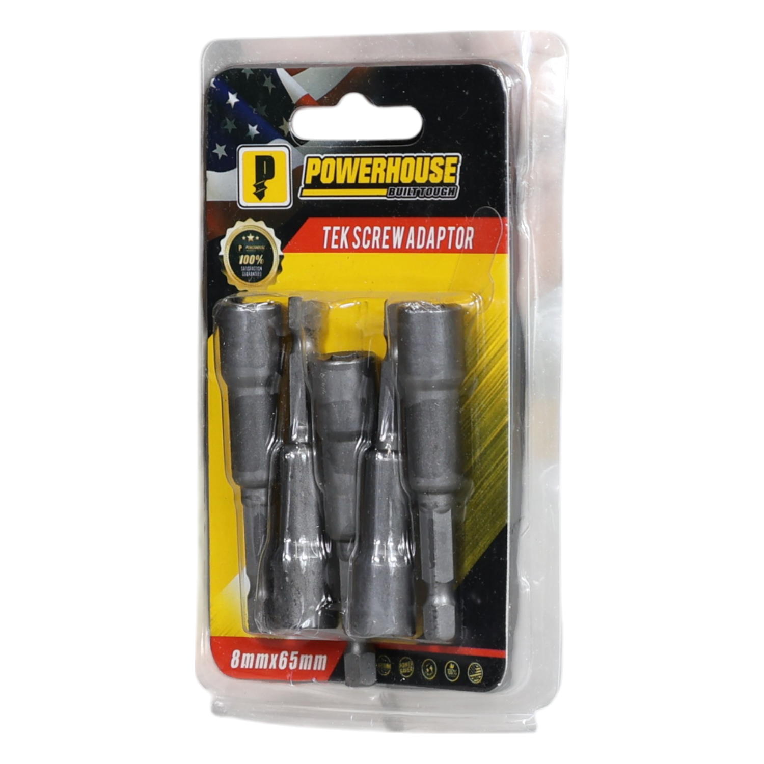 Tek Screw Adaptor with Magnet (8 MM X 65MM) – Powerhouse Tools