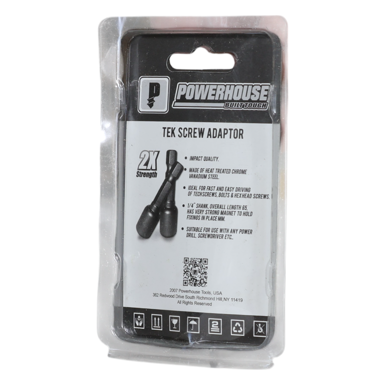 Tek Screw Adaptor with Magnet (8 MM X 65MM) – Powerhouse Tools