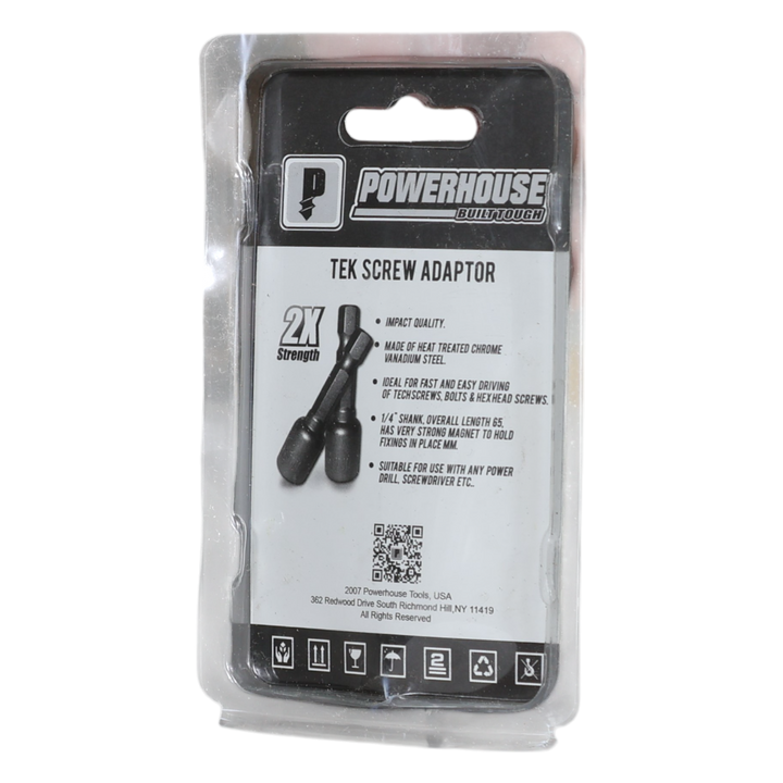 Tek Screw Adaptor with Magnet (8 MM X 65MM) – Powerhouse Tools