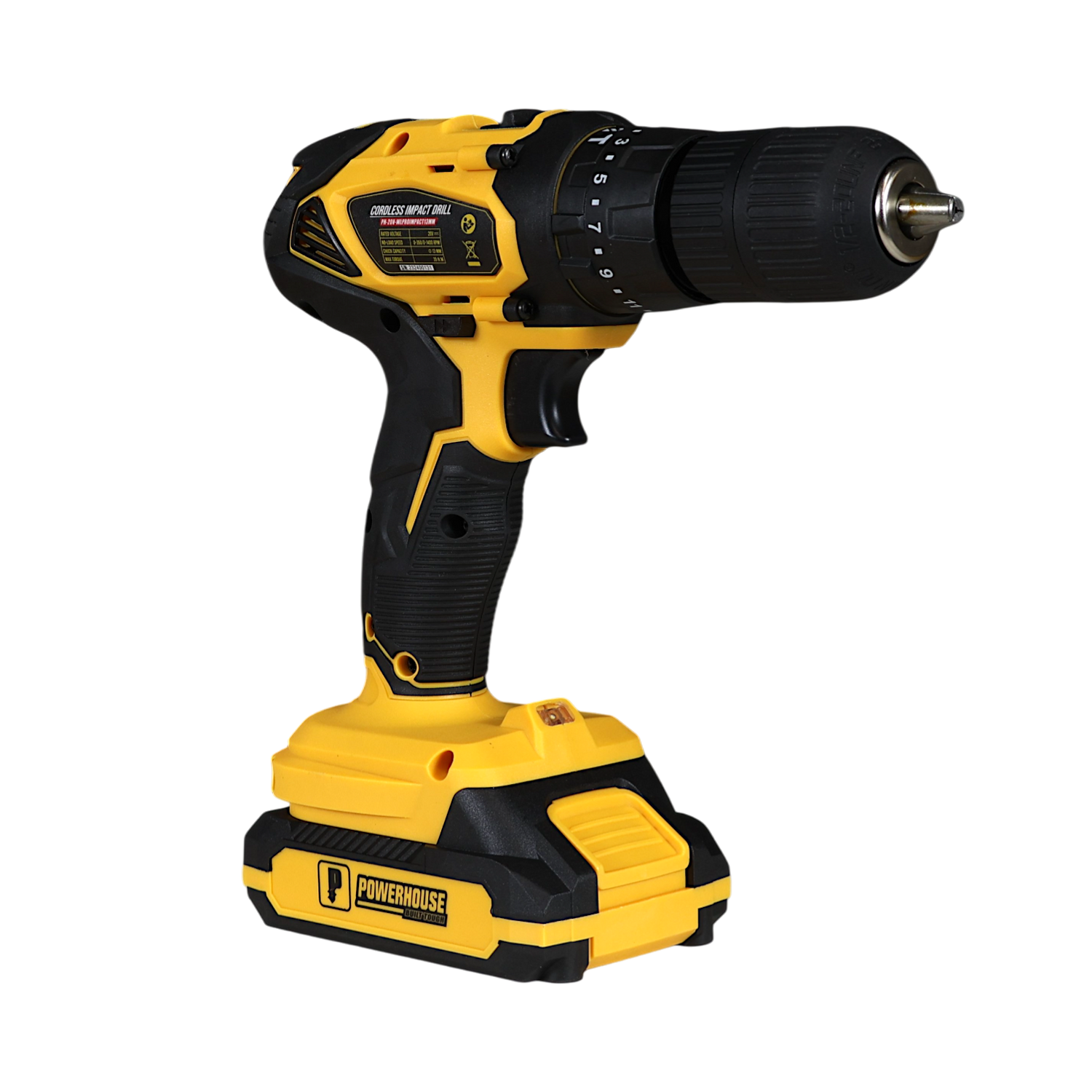 20V Cordless Impact Drill 13mm – Powerhouse Tools