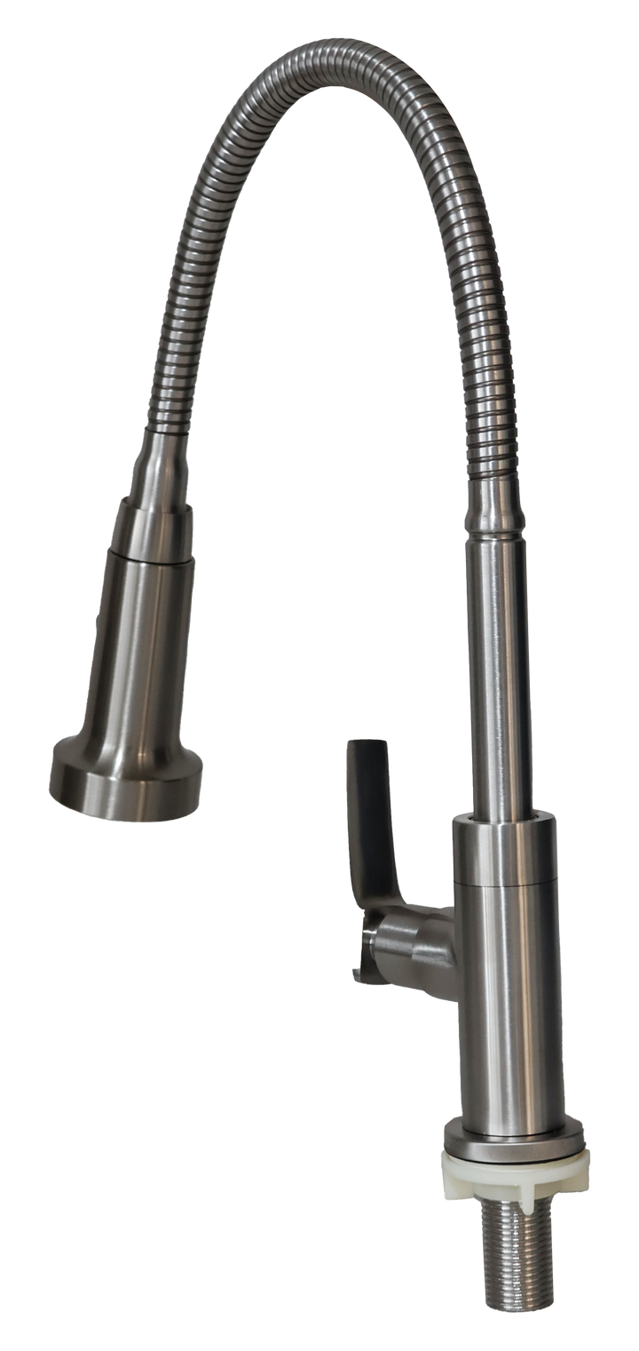 Stainless 304 Flexible Gooseneck Sink Faucet – Powerhouse Tools