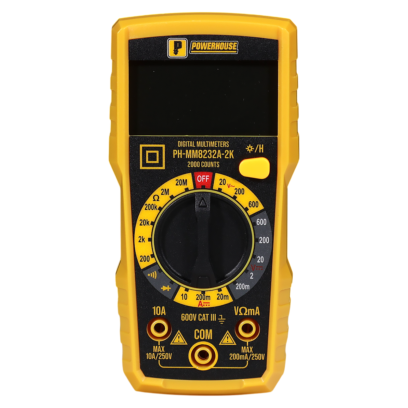 Digital Multimeter 2,000 Counts – Powerhouse Tools