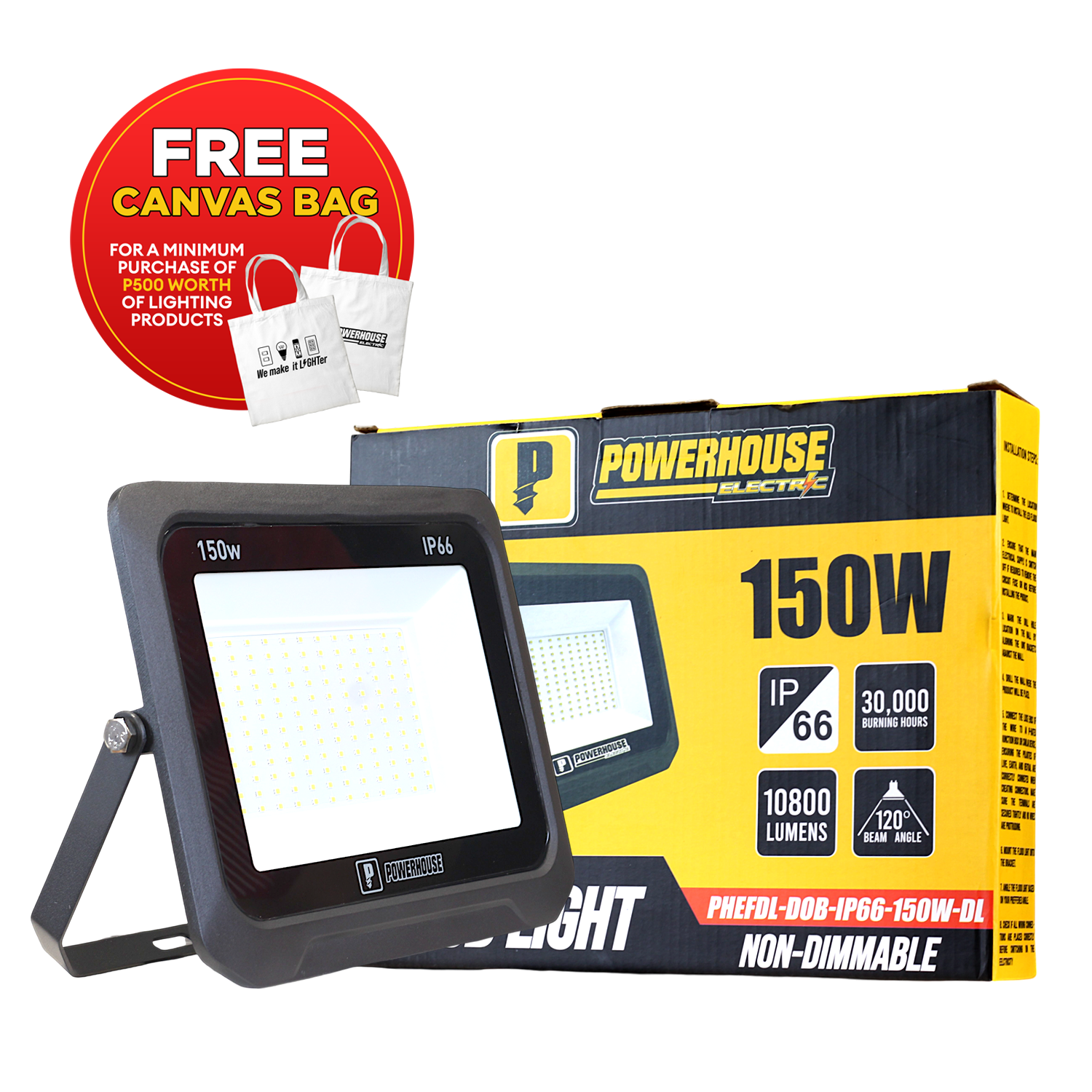 Outdoor LED Floodlights for Security | Powerhouse Tools