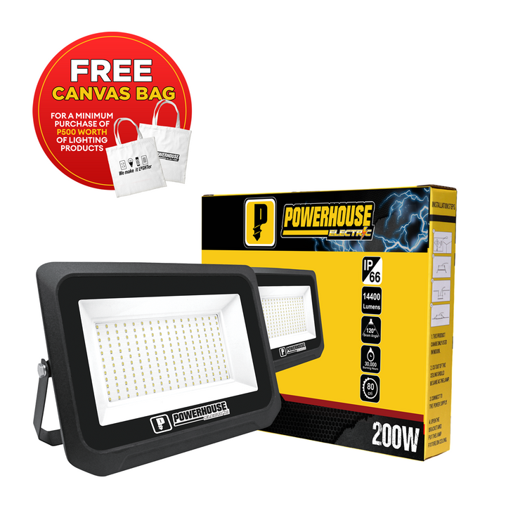 LED DOB Flood Light Daylight 200W – Powerhouse Tools