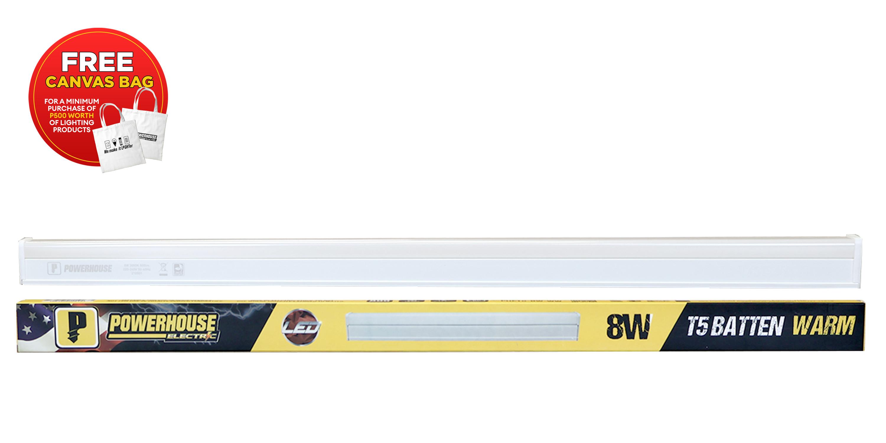 LED T5 Warm White 8W – Powerhouse Tools