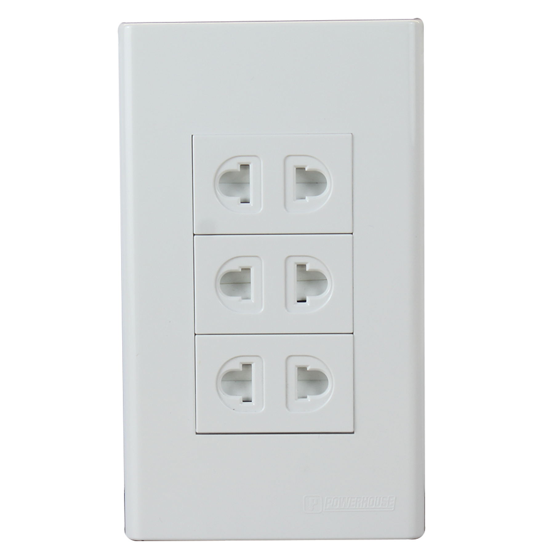 3 Gang Plate w/ Universal Outlet 3PC – Powerhouse Tools