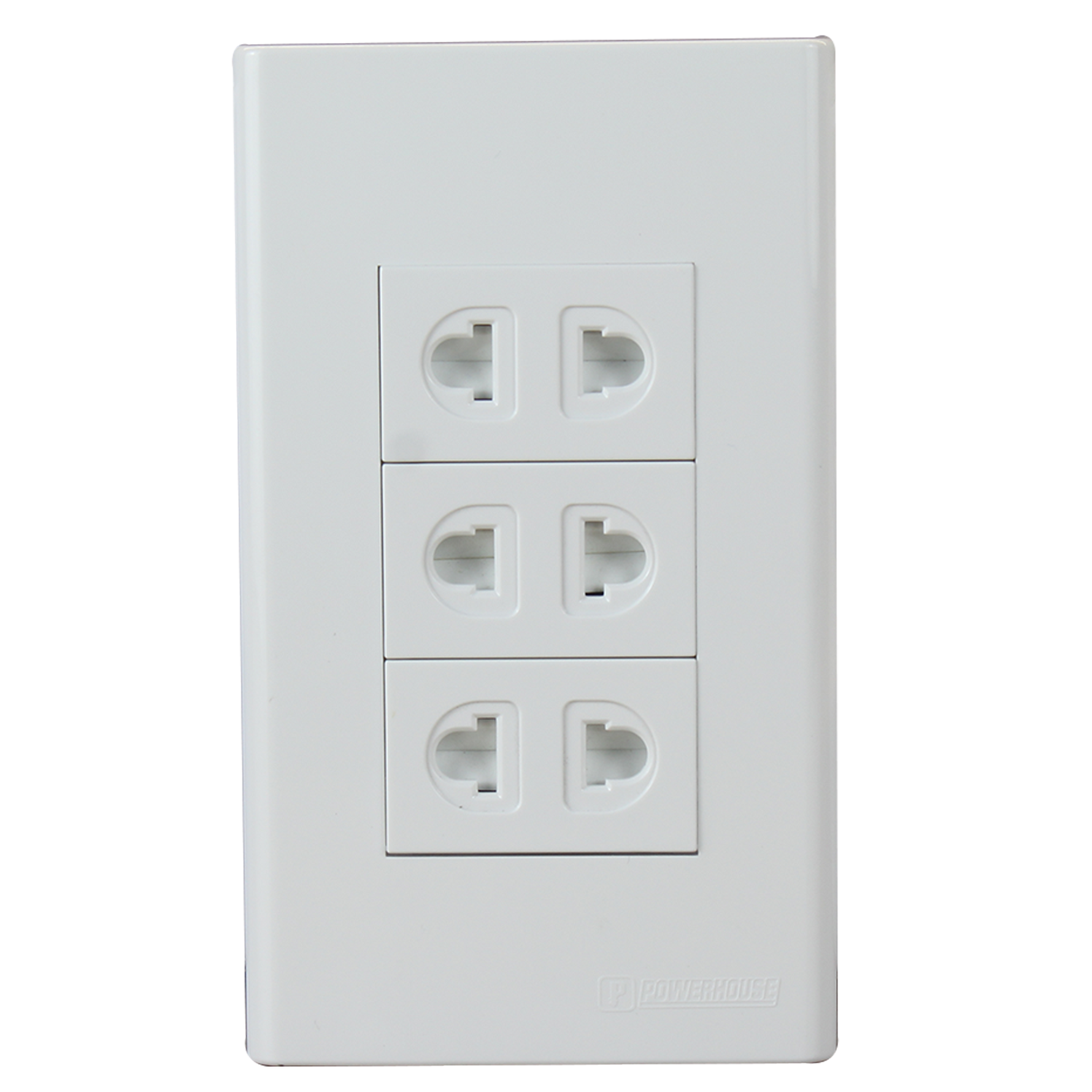3 Gang Plate w/ Universal Outlet 3PC – Powerhouse Tools