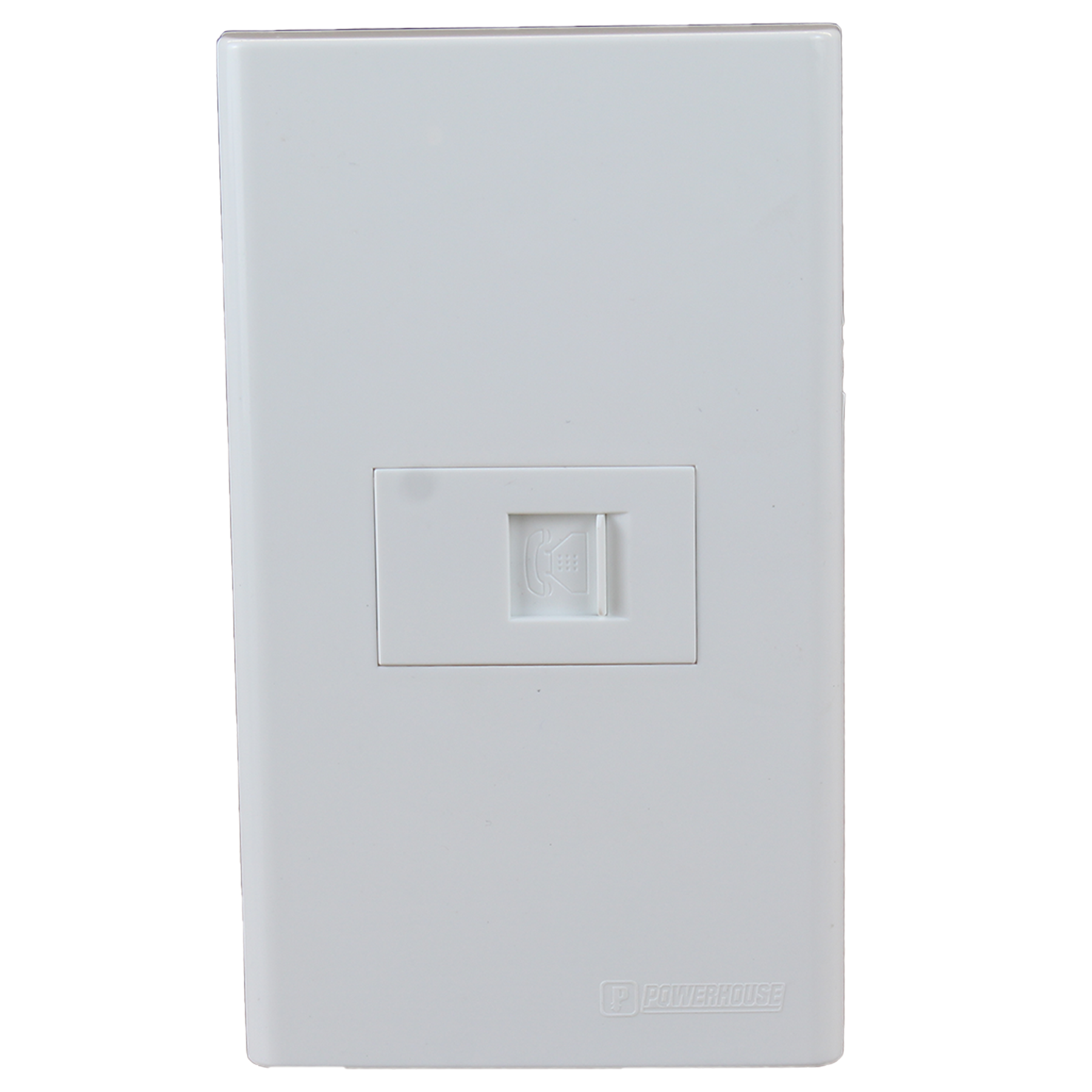 1 Gang Plate w/ Telephone Outlet – Powerhouse Tools