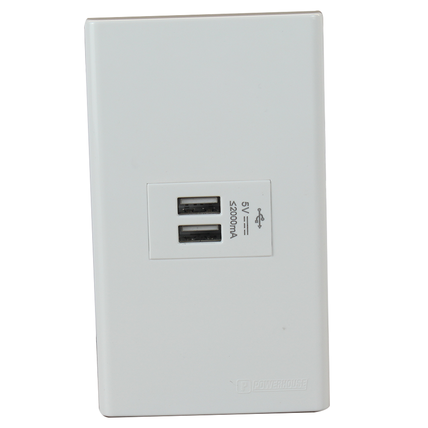 1 Gang Plate w/ USB Outlet – Powerhouse Tools
