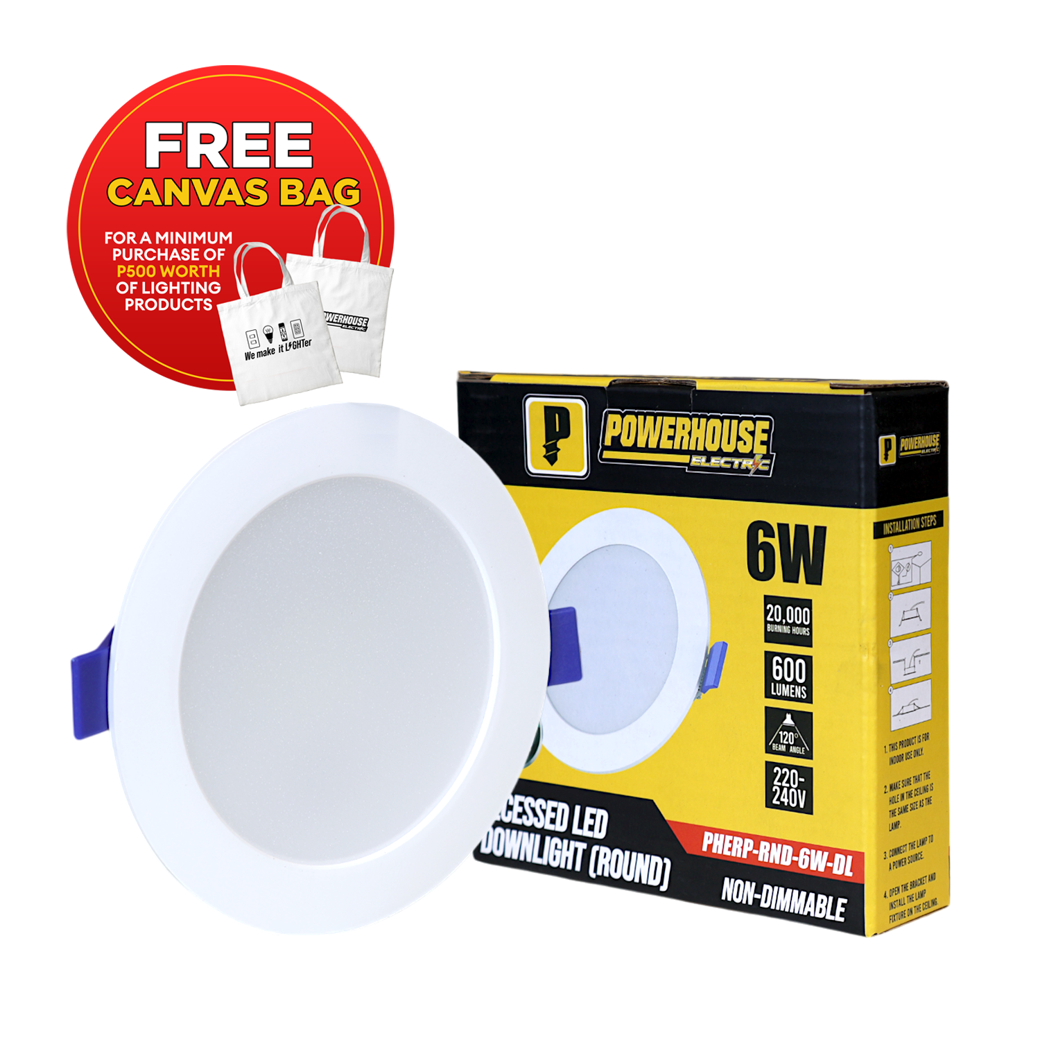 Recessed Downlights for Seamless Ceiling Integration – Powerhouse Tools