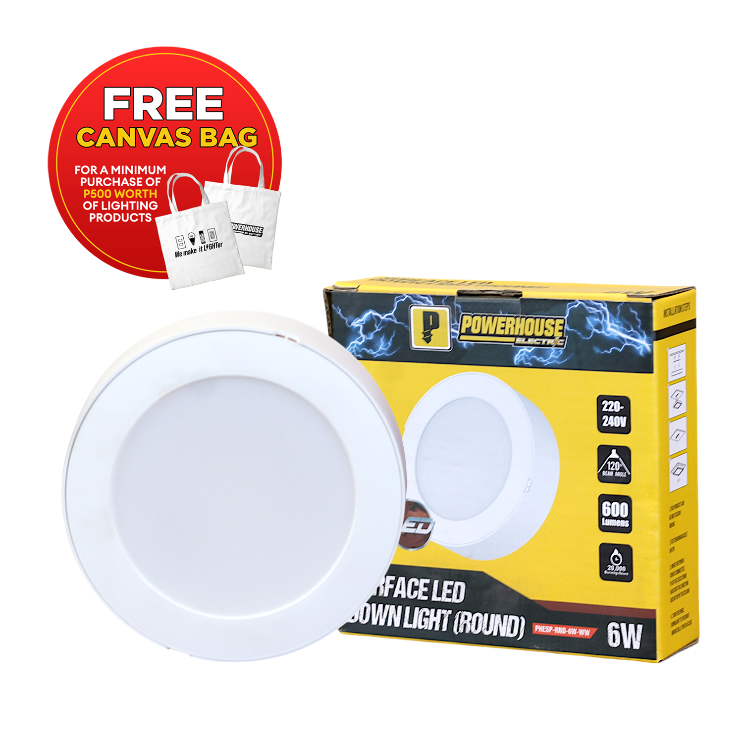 Surface-Mounted Downlights for Efficient Lighting – Powerhouse Tools