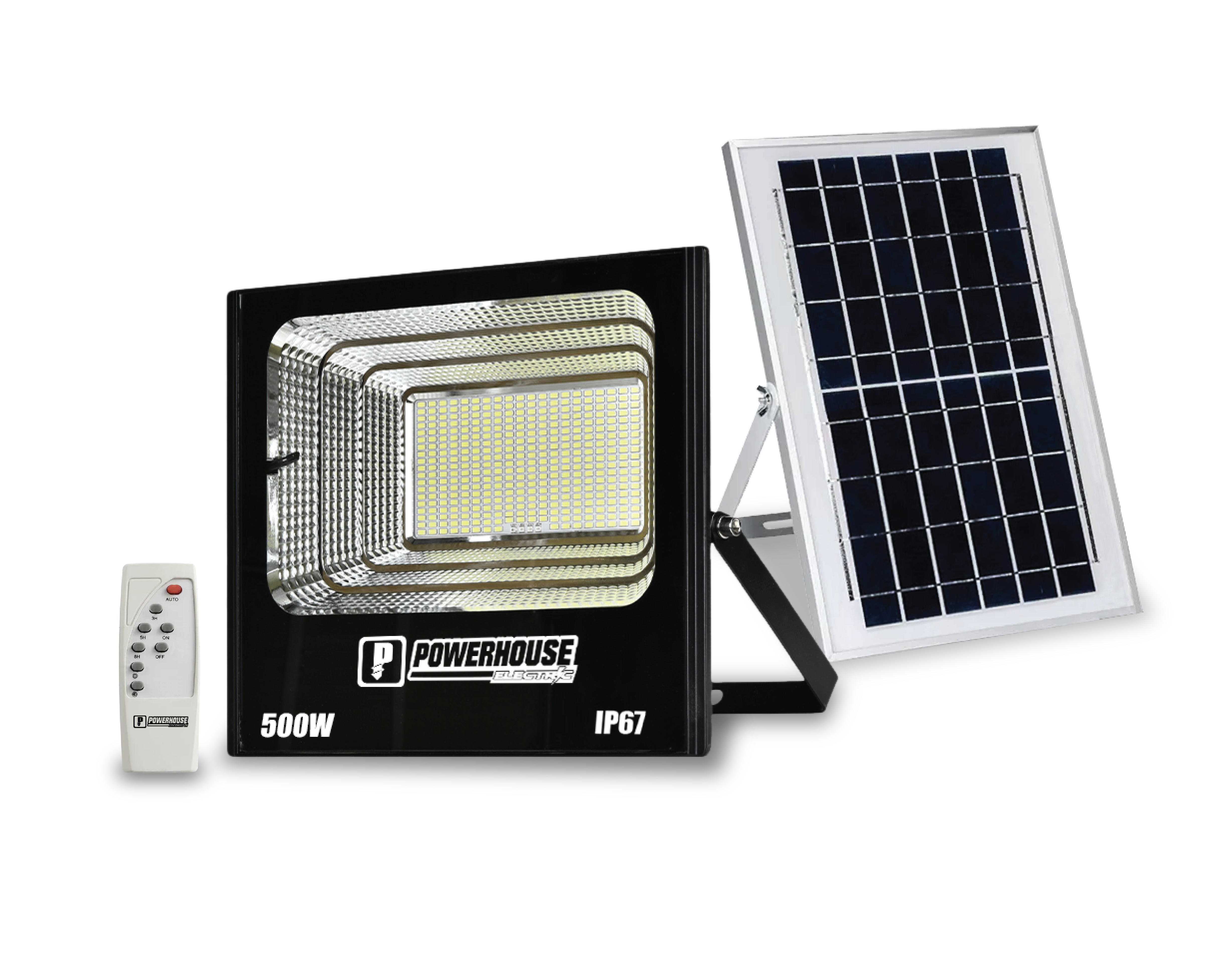 POWERHOUSE ELECTRIC SOLAR FLOOD LIGHT IP67 (SMD) PHE-SFL-SMD-IP67-500W ...
