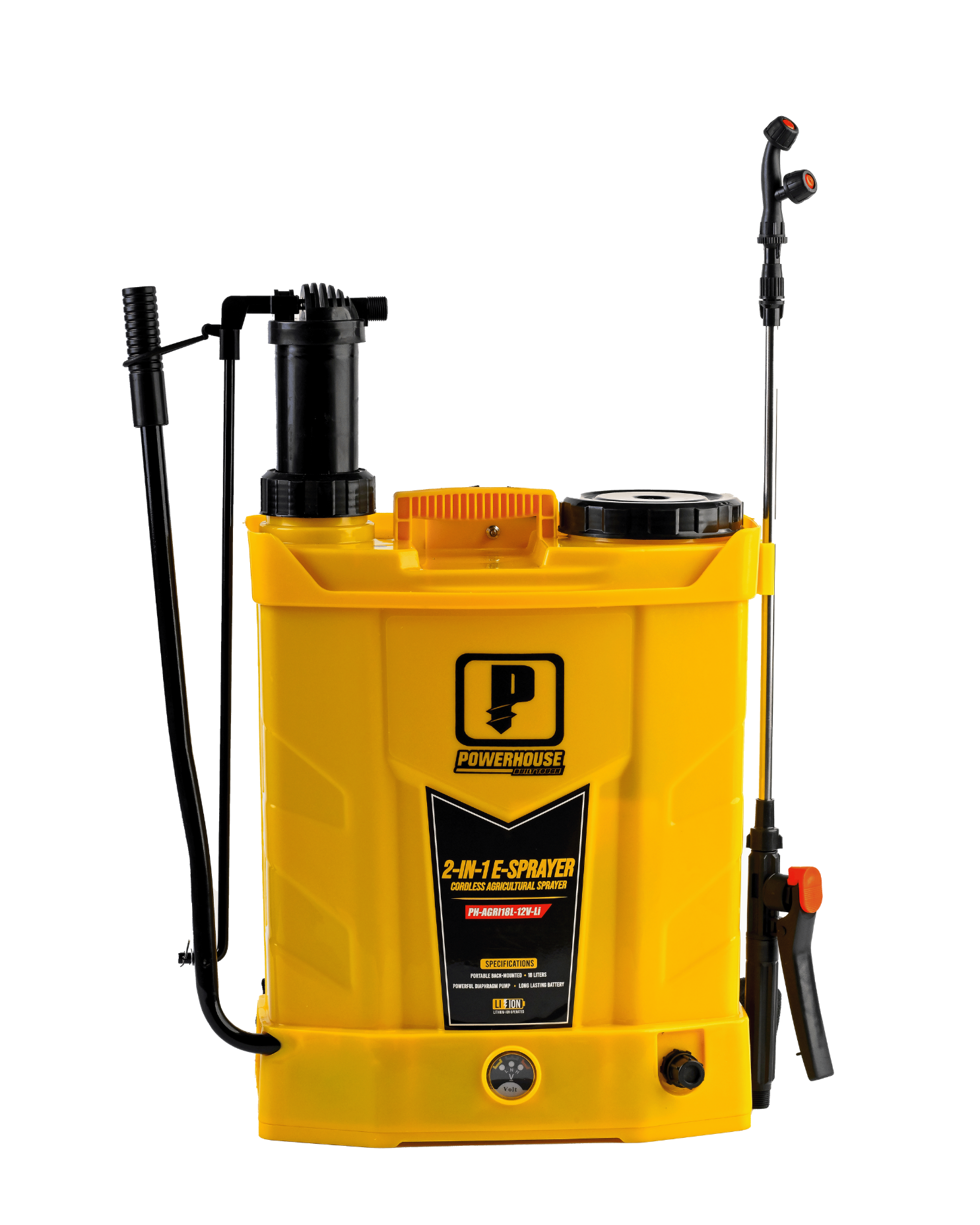 2 in 1 E-Sprayer Cordless Lithium-Ion Battery Agricultural Sprayer ...