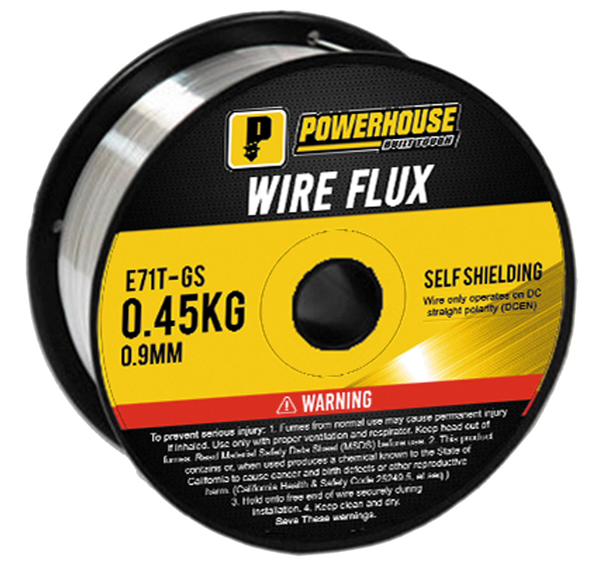 Flux Cored Wire for Steel (E71T-GS) – Powerhouse Tools