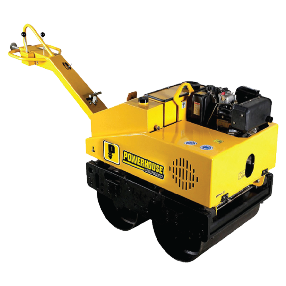 Energie Series Road Roller Double Drum 600 Kgs w/ 12 HP Diesel Engine ...