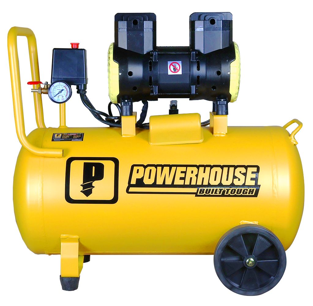 Oil and Noise Less Air Compressor 70L 3HP – Powerhouse Tools